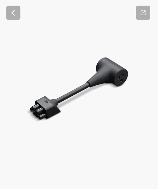 GENUINE TESLA V2L 120V 20A Adapter Gen3 bidirectional Universal Mobile ...