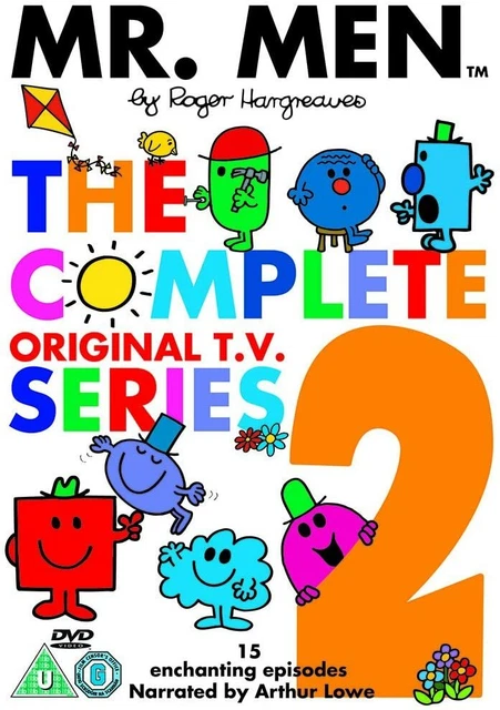 MR. MEN COMPLETE Series 2 DVD (New & Sealed) 15 Episodes £4.99 ...