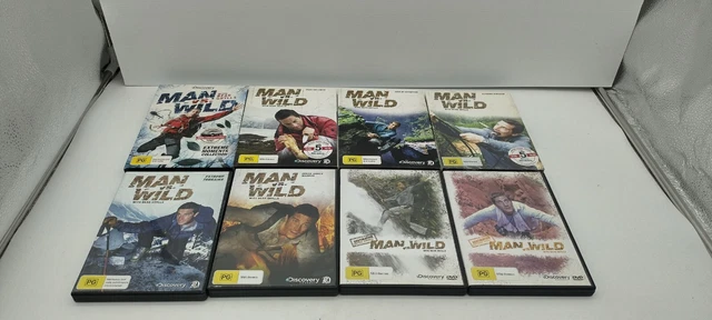 MAN VS WILD Bear Grylls Bulk Lot x 8 DVDs TV $34.92 - PicClick AU