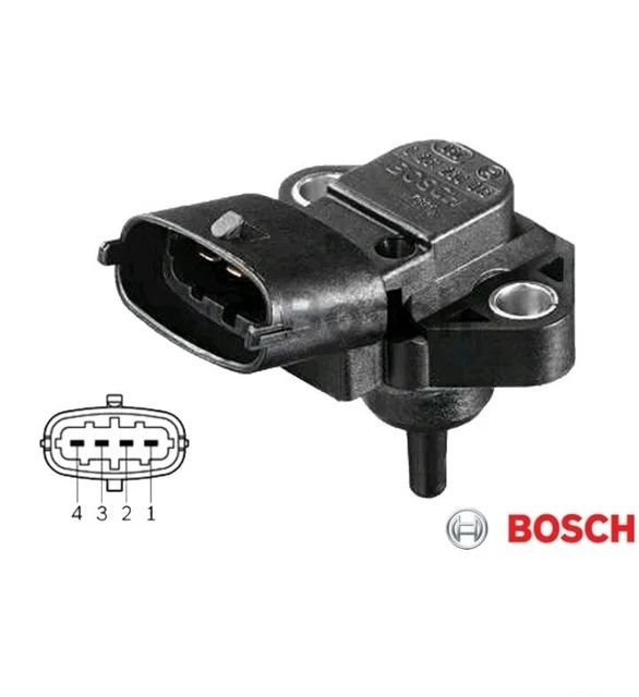 ORIGINALE BOSCH 0281002316 sensore di pressione DAF FORD IVECO RENAULT ...