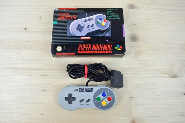 SNES - ORIGINAL Super Nintendo Controller in OVP EUR 49,95 - PicClick DE