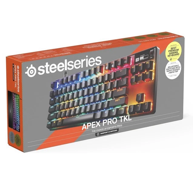 STEELSERIES APEX PRO TKL Wireless Gen 3 (2025) - HyperMagnetic UK ...