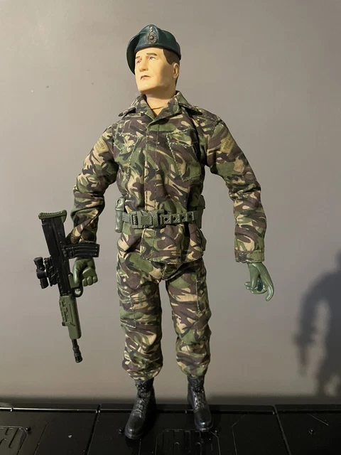 HM ARMED FORCES Royal Marines Green Beret Commando 10.5" Action Figure ...