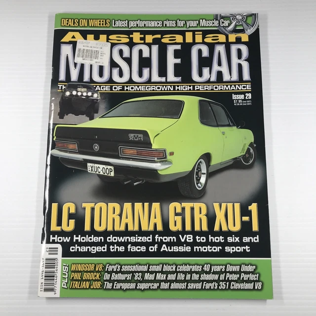 AUSTRALIAN MUSCLE CAR Magazine- Monaro Ford Holden V8 GTR Torana ...