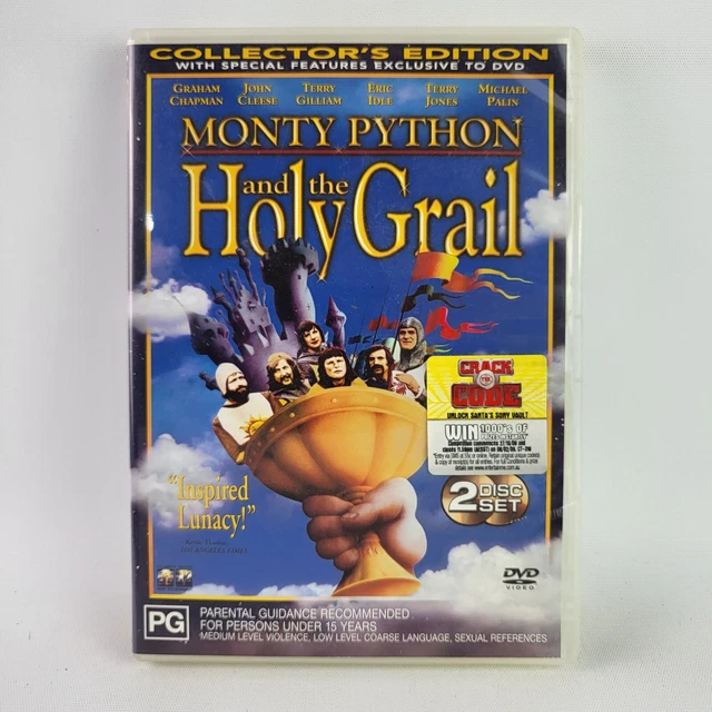 MONTY PYTHON AND The Holy Grail - 2 Disc (DVD, 1974) $4.49 - PicClick AU