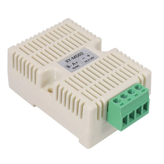 TEMPERATURE HUMIDITY TRANSMITTER RS485 SHT20 Sensor Modbus RTU ...