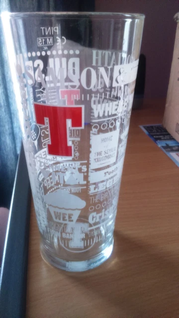 TENNENTS SPECIAL EDITION "Belfast" Northern Ireland Series Pint Glass ...