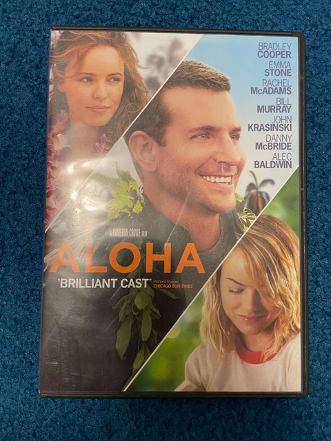 DVD ALOHA BRADLEY Cooper Emma Stone Rachel McAdams Bill Murray John ...