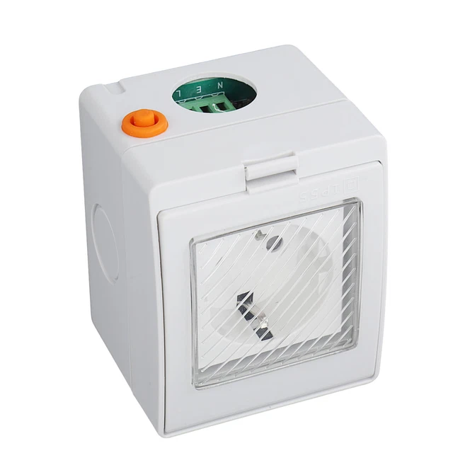 HG (SN55 SR)WIFI Smart Socket PC ABS IP55 Waterproof APP Remote Control ...