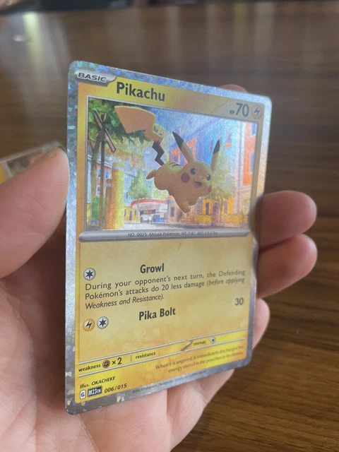 SHINY PIKACHU POKEMON Card 2023 Mcdonalds VERY RARE MINT CONDITION £8. ...