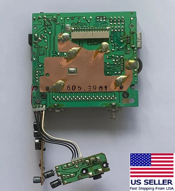 ORIGINAL NINTENDO GAMEBOY Game Boy DMG-01 Back CPU Motherboard - Fully ...