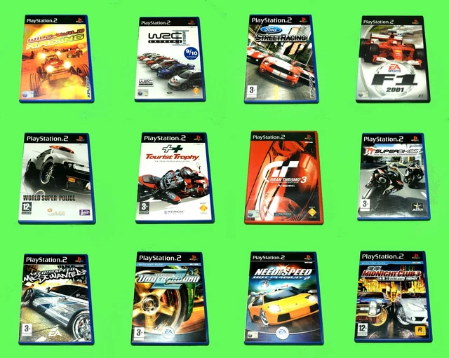 SONY PLAYSTATION 2 PS2 Driving Racing Games, Pick Your Game! - FREE ...