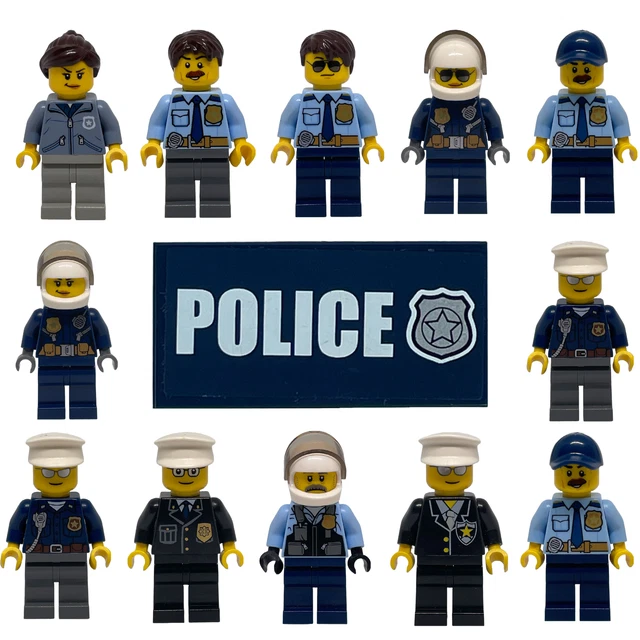 LEGO POLICE MINIFIGURE Male Female Choose Your Favourite - Multi-Buy ...