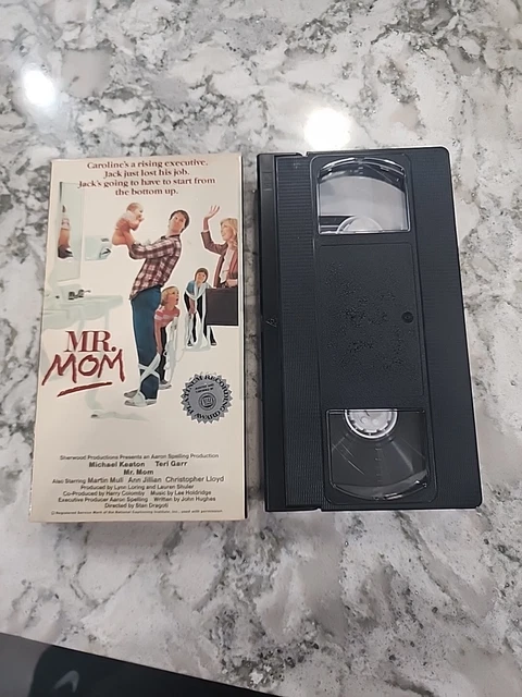 MR. MOM VHS Factory Sealed Movie Brand New Michael Keaton Vestron Video ...