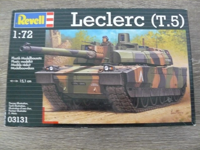 03131 REVELL MODERN French Army Leclerc T.5 Tank 1/72 model kit £14.00 ...
