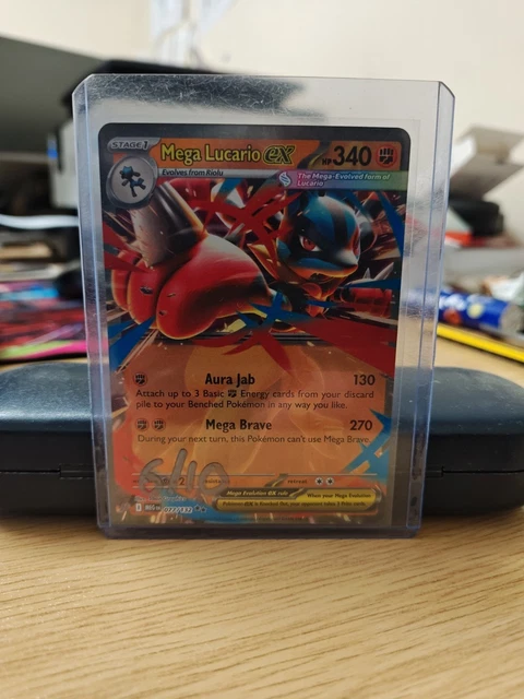 POKÉMON TCG MEGA Evolutions Mega Lucario Ex Double Rare Card 077/132 £1 ...