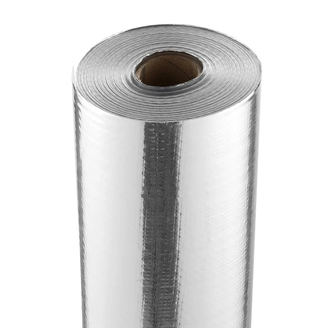 VEVOR DOUBLE REFLECTIVE Insulation Roll Woven Fabric Radiant Barrier 48 ...