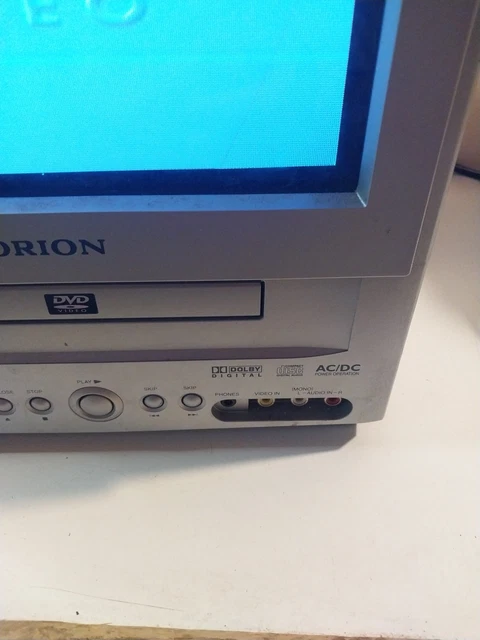ORION 9& CRT TV/DVD Player Combo TVDVD092 Vintage Gaming TV (NON ...