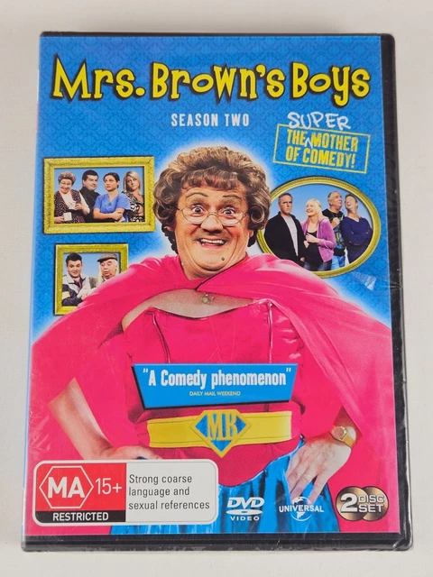 MRS. BROWN'S BOYS: Season 2 DVD (New & Sealed) Region 4 $9.20 - PicClick AU