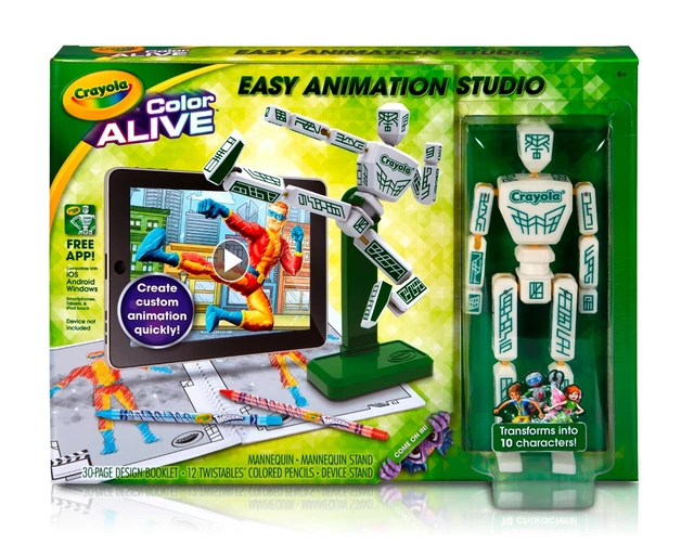 CRAYOLA COLOUR ALIVE (Color Alive) - Easy Animation Studio $24.99 ...