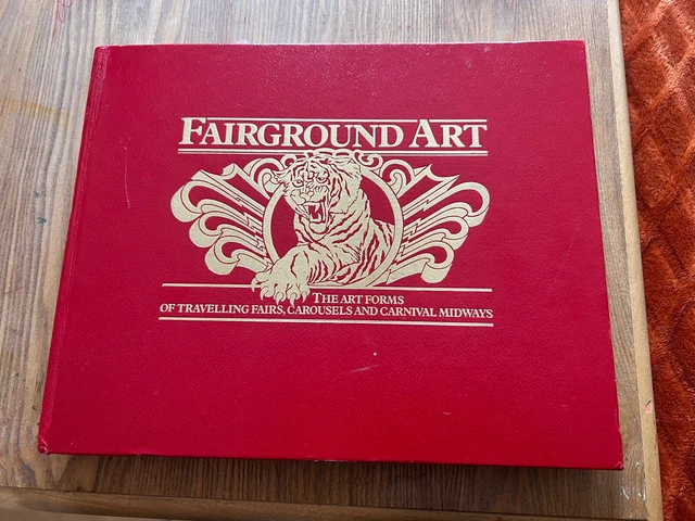 FAIRGROUND ART LIVRE Cirque Caroussel Manège Rare Dédicacé Geoff Weedon ...