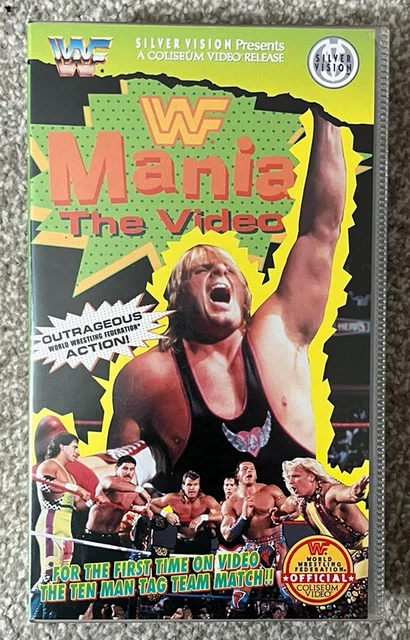 WWF MANIA THE Video VHS Video Tape. WWE. Owen Hart. £9.99 - PicClick UK