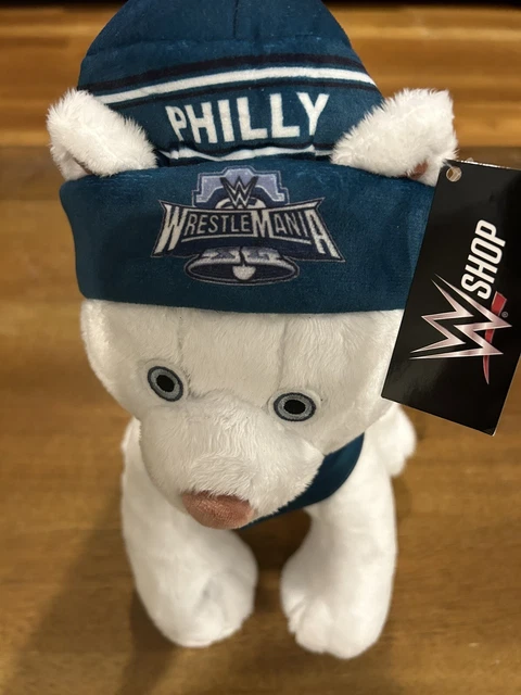 WWE WRESTLEMANIA 40 XL 2024 Exclusive Cody Rhodes White Dog Plush ...
