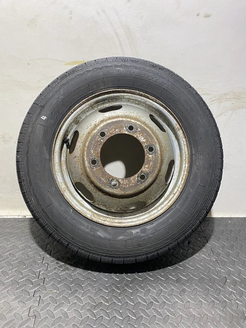FORD TRANSIT MK6 Mk7 Twin Wheel 16 Inch Steel Wheel & Good Tyre 8mm 185 ...