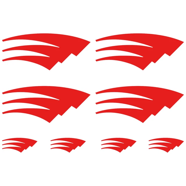 ADESIVO LOGO ROLLER TEAM sticker camper camper camper roulotte 8 pezzi ...