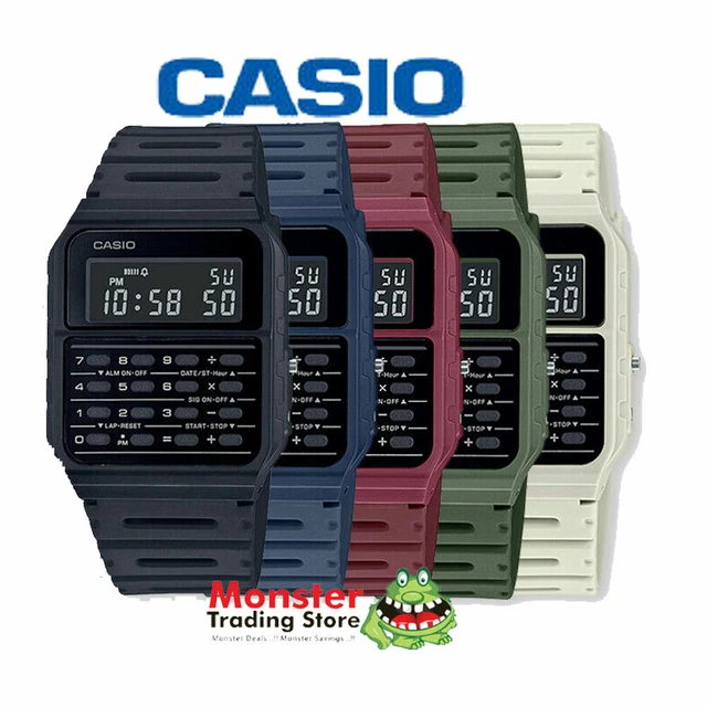 CASIO CALCULATOR WATCH Ca53, Ca-53, Ca-53Wb,Ca53Wf Vintage Retro Unisex ...