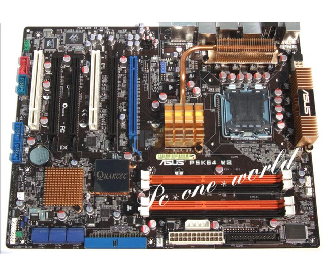 ASUS P5K64 WS Desktop motherboard Intel P35 Socket LGA 775 eSATA SATAII ...