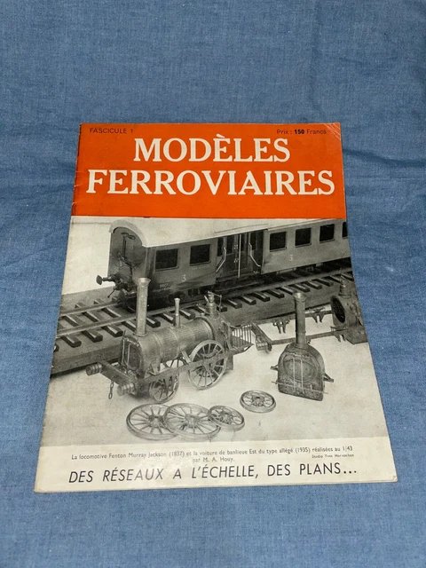 MODELES FERROVIAIRES 1949 Model Railroad Magazine, Journal VTG Model ...