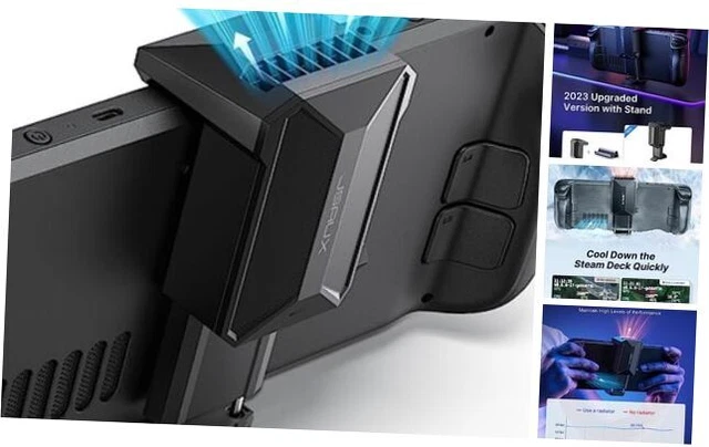 COOLING FAN FOR Steam Deck/Steam Deck OLED, Steam Deck Cooler with ...