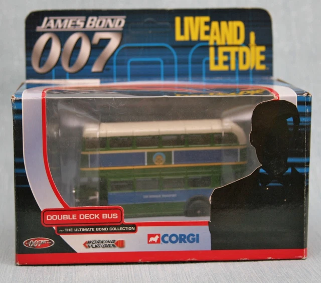 CORGI TY06102 JAMES Bond 007 Double Deck Bus Live And Let Die San ...