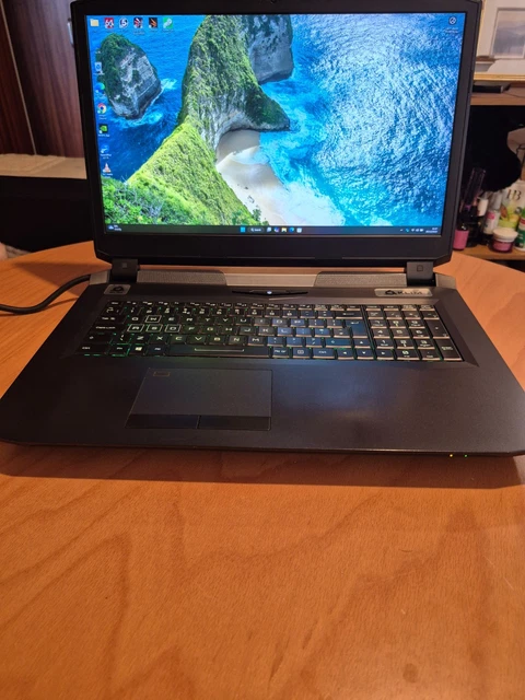 GAMING LAPTOP CLEVO P775TM1 17.3" 144Hz Intel i7-9700/RTX2070/16GB RAM ...