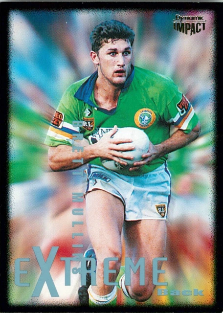 1995 CANBERRA RAIDERS NRL Card BRETT MULLINS $4.99 - PicClick AU