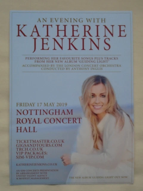 KATHERINE JENKINS AN evening with Guiding Light UK Tour 2019 ...