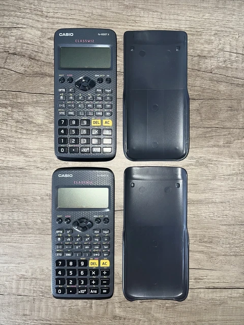 2 CASIO FX-83GTX FX83GTX Scientific Calculator Black Key Stages 3 & 4 ...