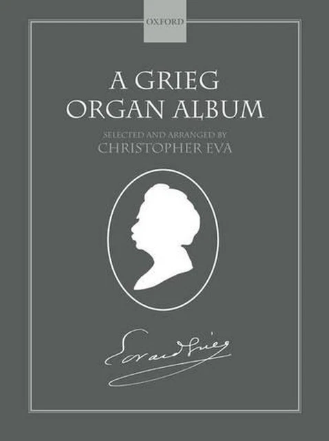 A GRIEG ORGAN Album by Edvard Grieg (English) EUR 38,36 - PicClick IT