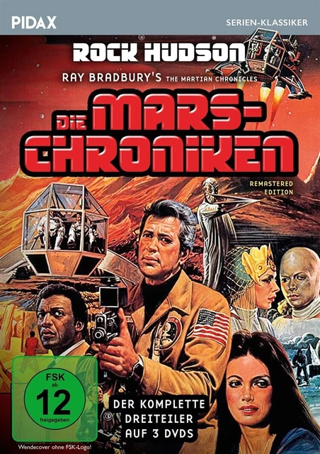 DIE MARS-CHRONIKEN 3 DVDs Rock Hudson Remastered Edition Science ...