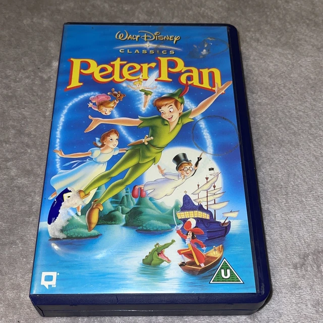 PETER PAN WALT Disney Classics VHS Video Band Kassette EUR 3,96 ...