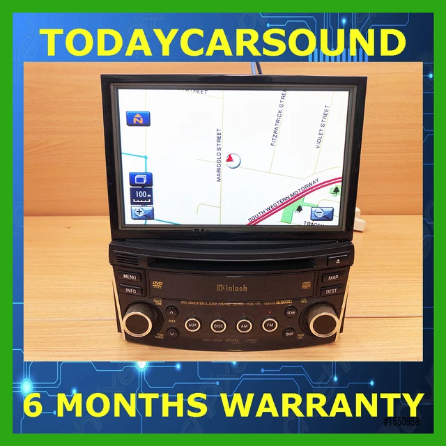 SUBARU LIBERTY RADIO/CD/DVD/SAT Nav, 5Th Gen, Mcintosh, Head Unit Ef ...