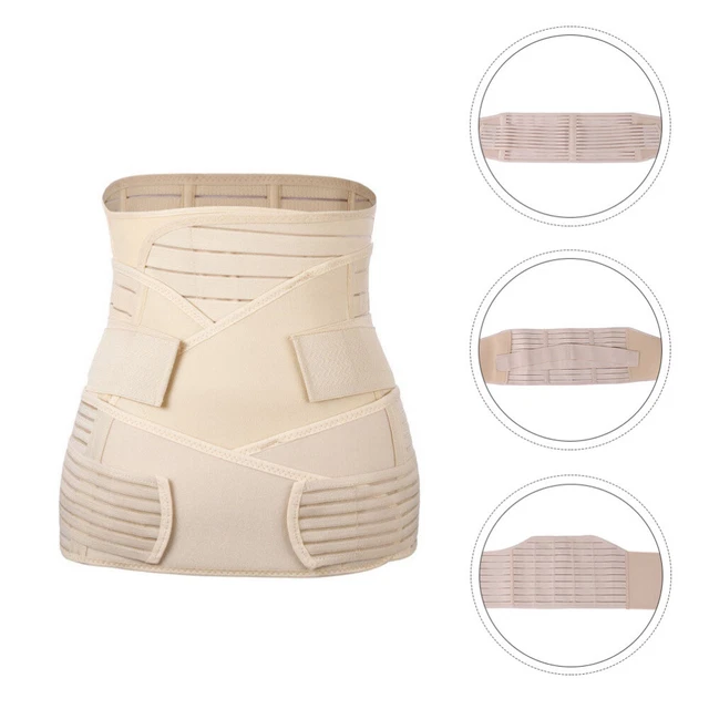 3 PCS GIRDLES Pelvis Belt Small Belly Postpartum Waist Trainer Pelvic £ ...