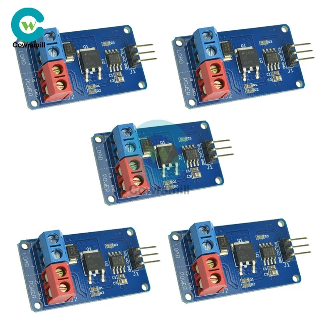 5PCS HIGH CURRENT MOSFET Switch Module DC Fan Motor LED Strip Driver ... 5PCS HIGH CURRENT MOSFET Switch Module DC Fan Motor LED Strip Driver ...