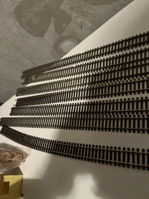 *LOT RAILS DE 7 Rails droits env 90cm Flexible PECO DEVON HO bon état EUR 0,99 - PicClick FR