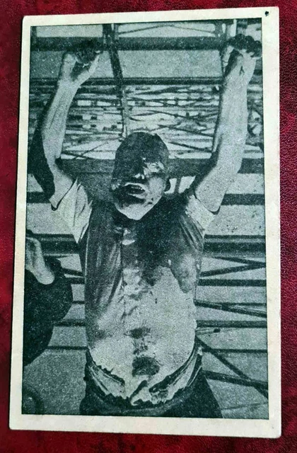 ORIGINAL RARE BENITO Mussolini DUX Italy World War II 1945 Death Photo ...