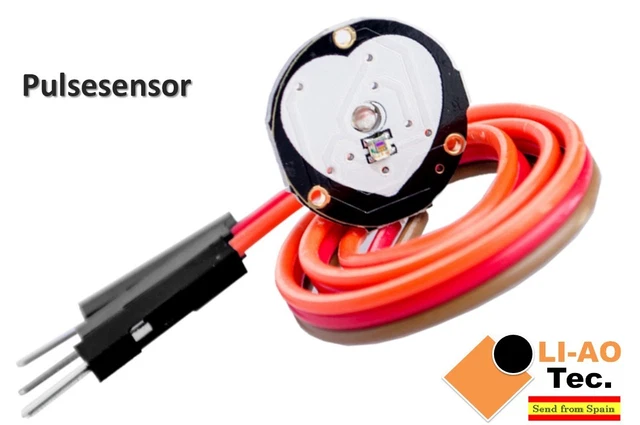 PULSESENSOR HEART RATE Pulse Sensor Module Open Source for Arduino $5. ...