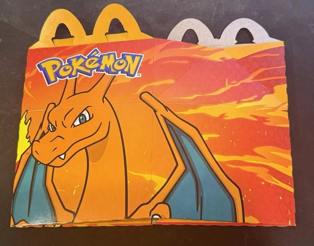 POKEMON MCDONALD’S 2025 Charizard Happy Meal Box £6.81 - PicClick UK