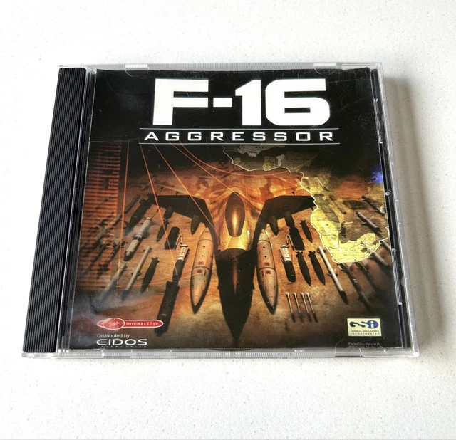 F-16 AGGRESSOR RETRO PC Video Game Free Tracked Post $29.99 - PicClick AU