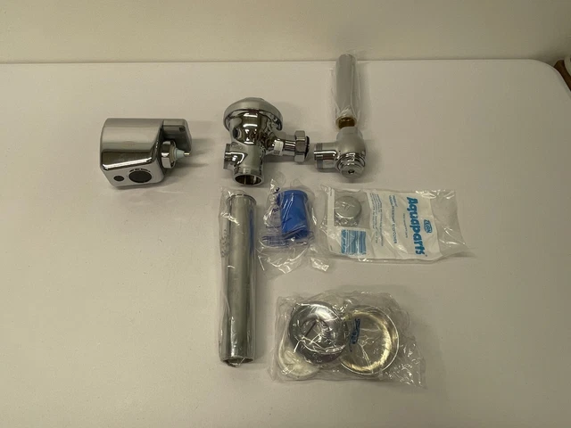 ZURN BATTERY POWERED Automatic Sensor Flush Valve Chrome ZER6000PL-HET ...